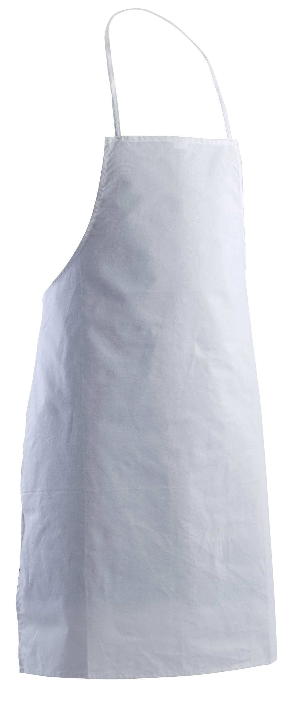 LINEA APRONS APRONS SENZA TASCHE COTONE 100% DRILL - BIANCO | P&P Loyal
